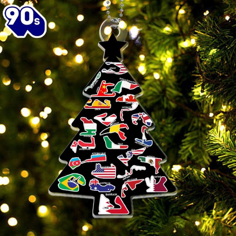 Drag Racing Tree Christmas Ornament - Musicdope90s