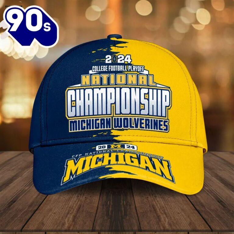 Michigan 2024 College Football National Champions Hat Cap - Musicdope90s