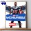 Captain America Brave New World Poster Canvas - Musicdope90s