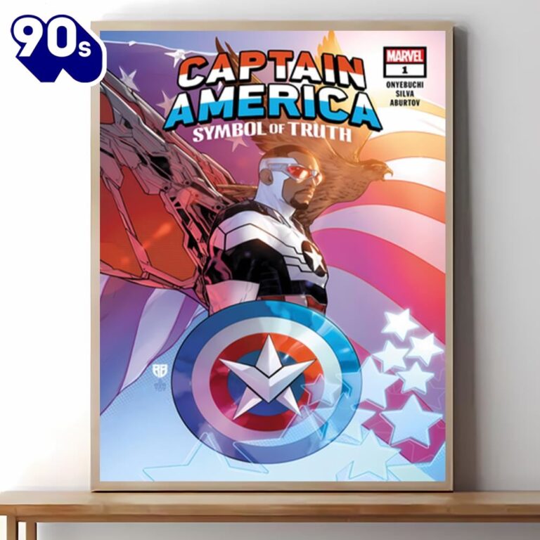 Captain America Brave New World Poster Canvas - Musicdope90s
