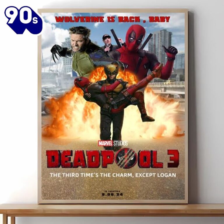 Deadpool 3 Poster Art Print Wall - Musicdope90s
