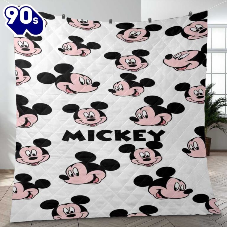 Funny Mickey Mouse Cartoon Disney Ver2 Gifts Lover Blanket - Musicdope90s