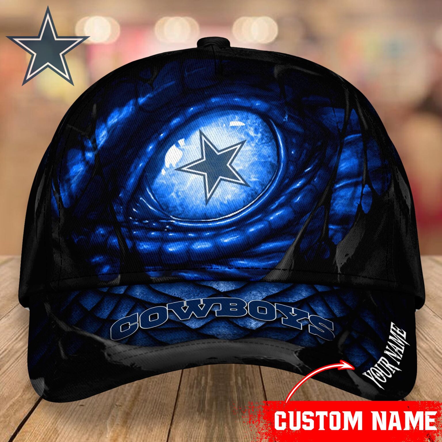 NFL Dallas Cowboys Cap Custom - Musicdope90s
