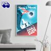 Nasa 2024 Eclipse Canvas - Eclipse Merchandise - Musicdope90s