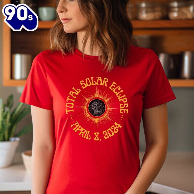 2024 Total Solar Eclipse T-Shirt Unisex - Musicdope90s