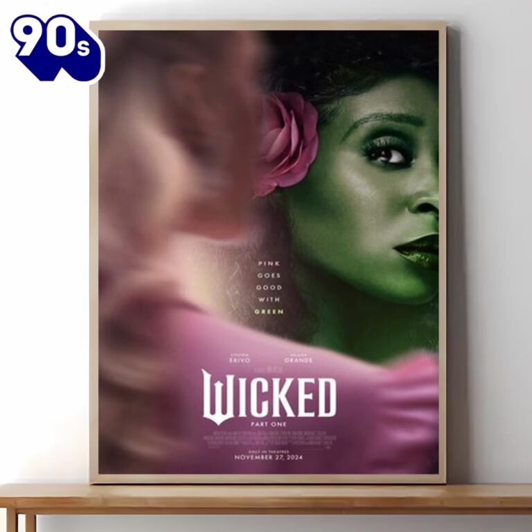 Wicked 2024 Movie Poster Art Print Wall - Musicdope90s