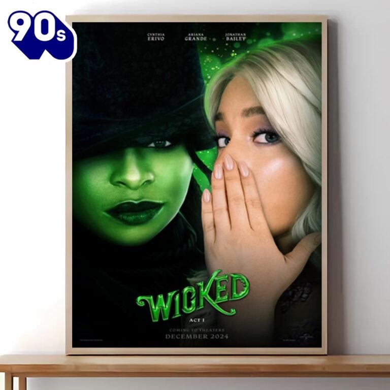 Wicked 2024 Decorations Poster Canvas - Musicdope90s