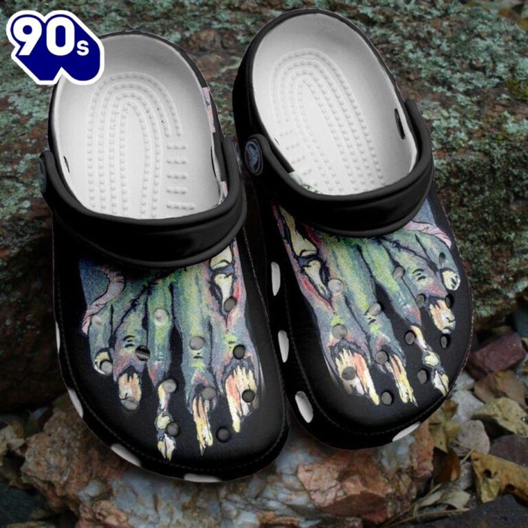 Halloween Pumpkin And Ghost Featured Halloween Crocs - Musicdope90s