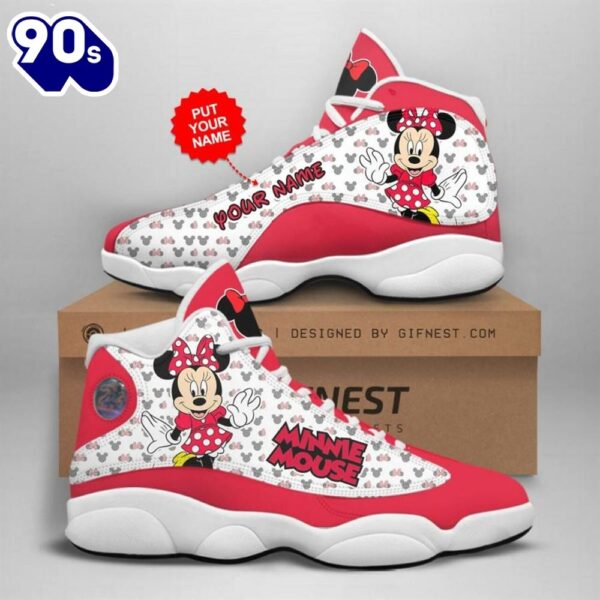 Personalized - Minnie Mouse Custom Minnie Disney Ver2 Jd13 Sneaker ...