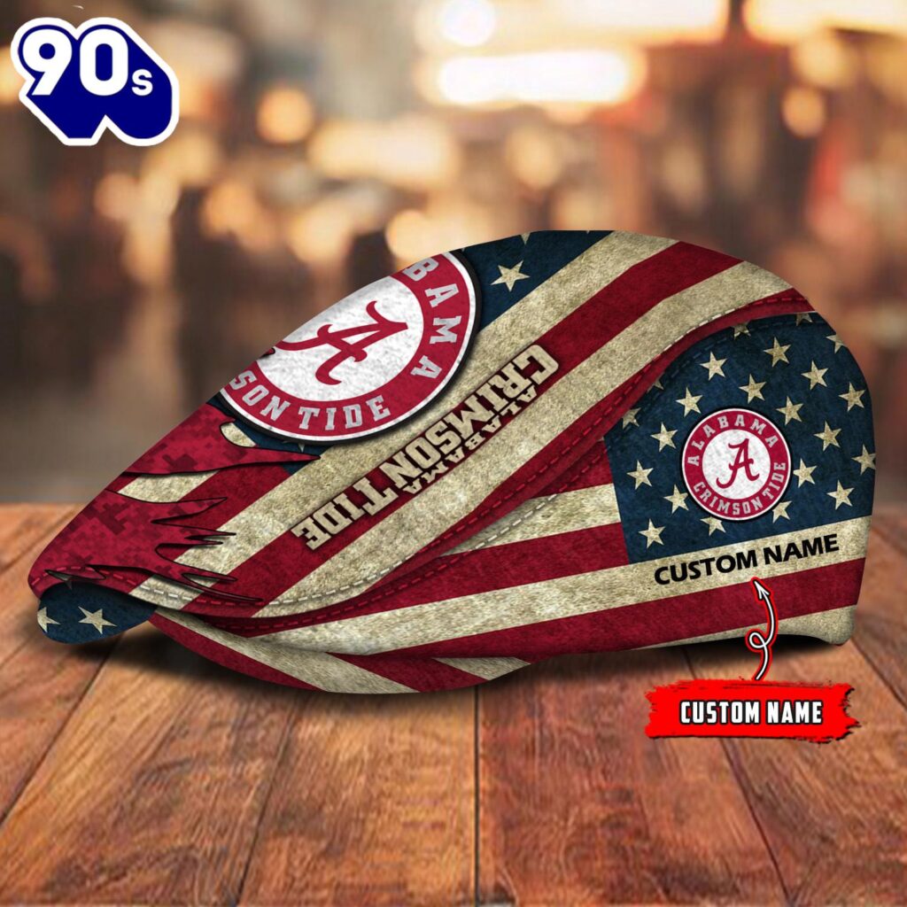 Alabama Crimson Tide Jeff Cap Custom Your Name Gift For Fans - Musicdope90s