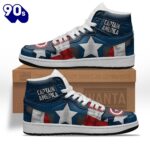 Avenger Captain America Shoes Custom - Musicdope90s