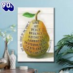 Bible Verse Galatians 522-23 The Fruit Of The Spirit Canvas Art ...