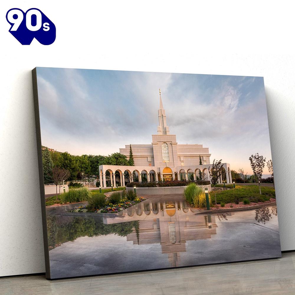 Bountiful Temple Covenant Path Series Canvas Wall Art Jesus Christ ...