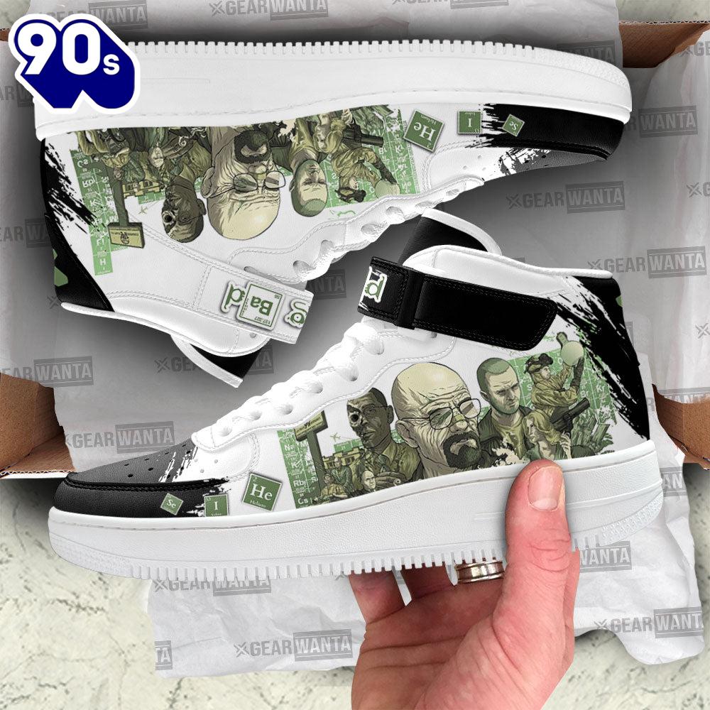 Breaking Bad High Top Air Force Shoes Custom Sneakers - Musicdope90s