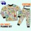 Custom Disney Famous Characters Colorful Team Pajamas Set - Movie ...