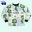 Custom Disney Inside Out Disgust Green Color Pajamas Set - Movie ...