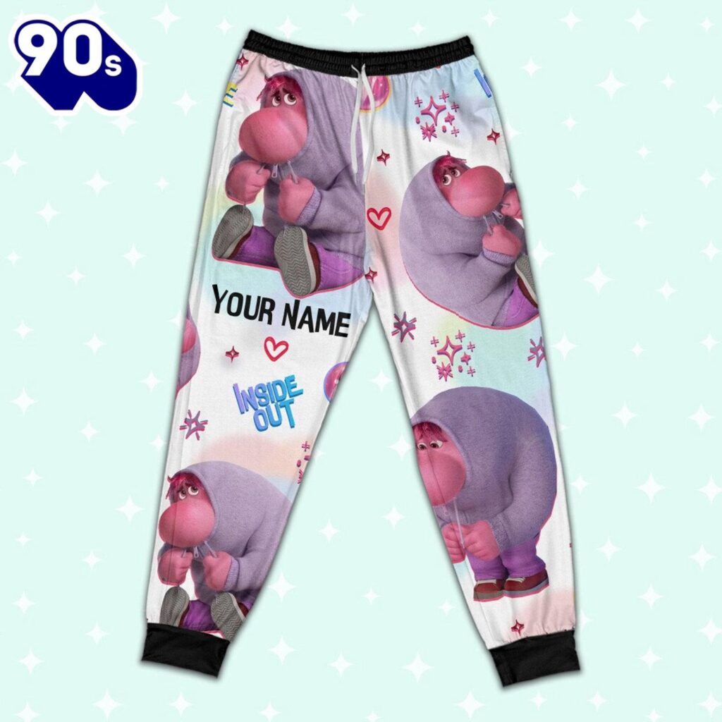 Custom Disney Inside Out Embarrassment Pink Color Pajamas Set - Movie ...