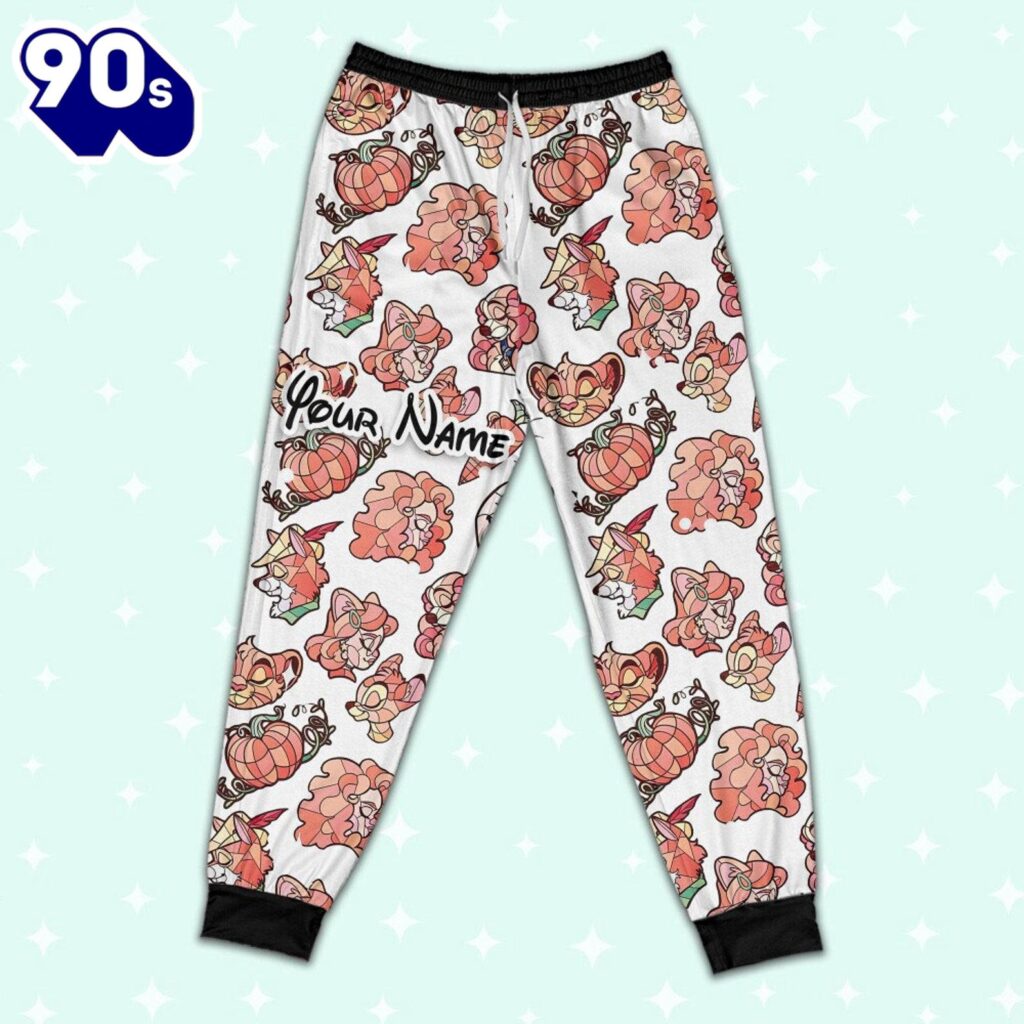 Custom Disney Magic Characters Orange Team Pajamas - Movie Cartoon ...