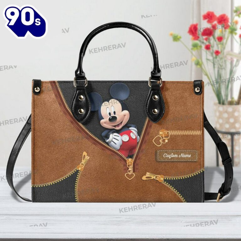 Disney Mickey Mouse Comics Gift Lover Lady Handbag 1 - Musicdope90s