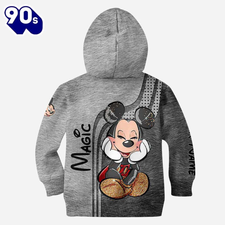 Cute Mickey Ears - Personalized Hoodie and Leggings - Musicdope90s