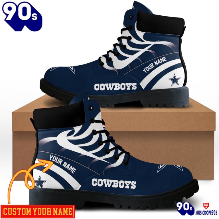 Denver Broncos All Season Boots Casual Shoes Vegan Leather Custom Boot ...