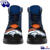 Denver Broncos All Season Boots Casual Shoes Vegan Leather Custom Boot ...