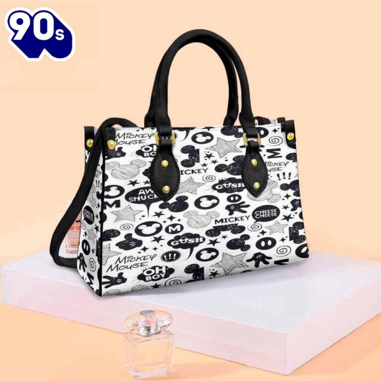 Disney Mickey Mouse Comics Gift Lover Fashion Lady Handbag - Musicdope90s