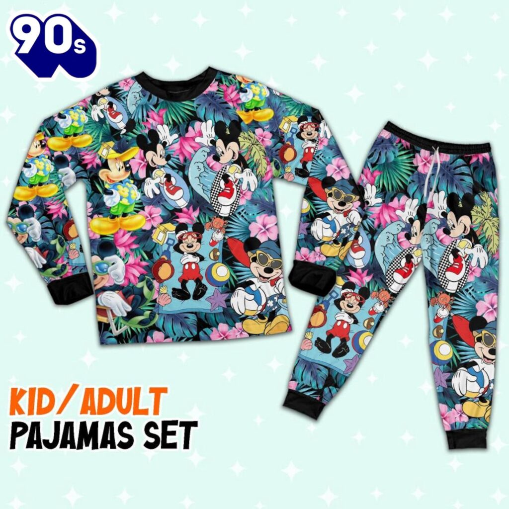 Custom Star Wars Characters Colorful Pajamas - Family Disneyland ...