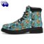 Ferret Leather Boots Animal Custom Shoes Funny Ferret Lover Gift ...