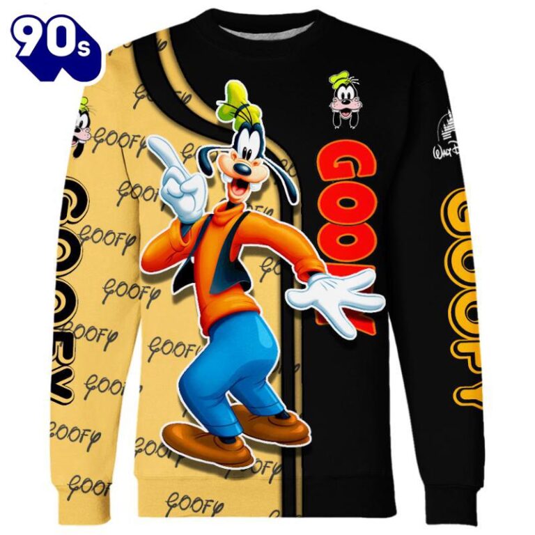 Goofy Pattern Design Hoodie and Leggings Set - Musicdope90s