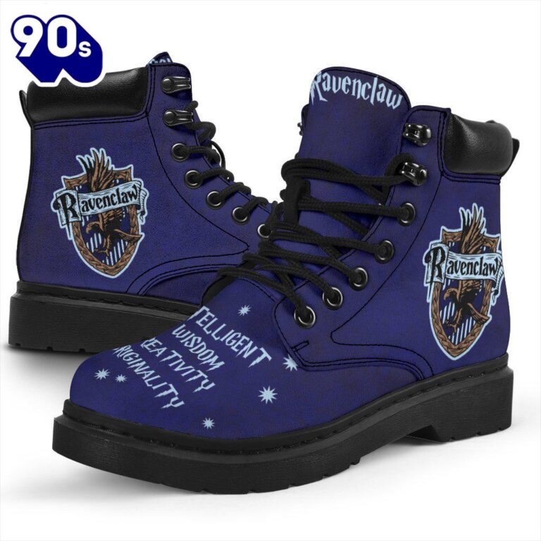 Harry Potter Ravenclaw Timbs Leather Boots Custom Shoes For Fan ...