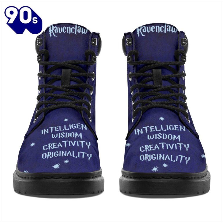 Harry Potter Ravenclaw Timbs Leather Boots Custom Shoes For Fan ...