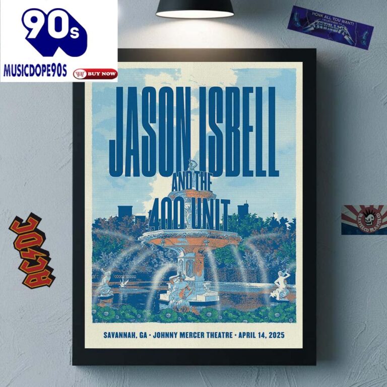 Jason Isbell Tour 2025 Canvas - Musicdope90s