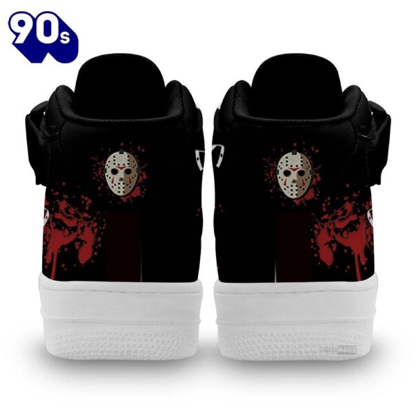 Jason Voorhees Mid Force Shoes Custom Friday 13th For Horror Fans ...