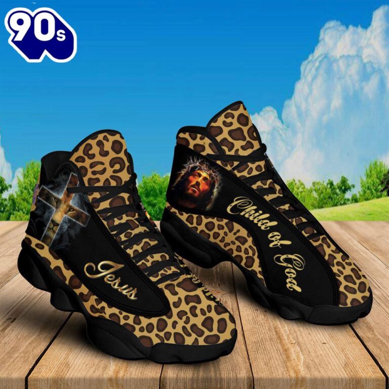 Walk By Faith Customized Jd13 Black Red Shoes For The Devout Heart Gift ...