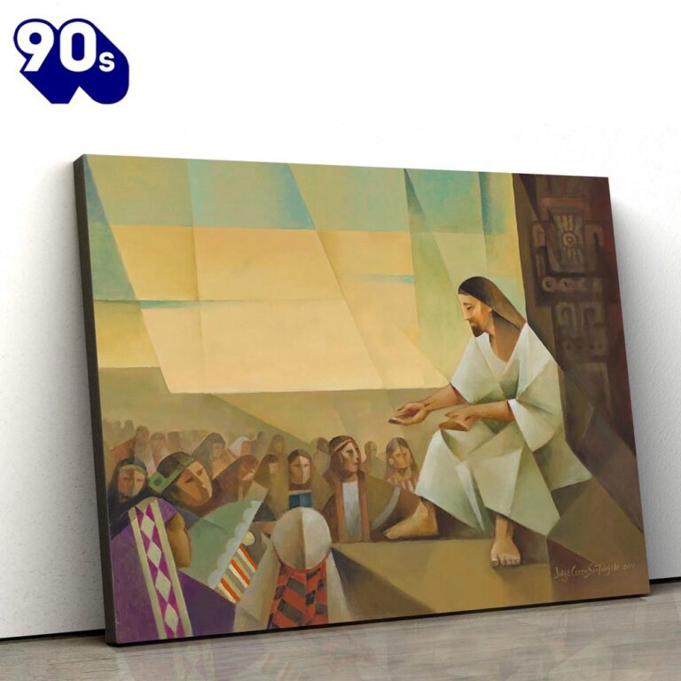 Jesus Preaching To The Multitude Canvas Pictures Jesus Christ Canvas ...