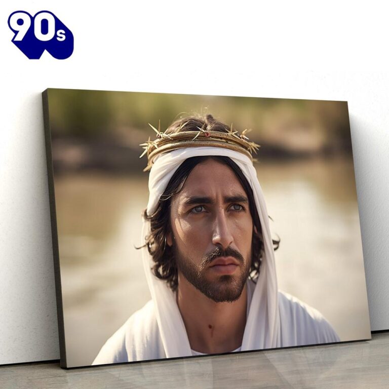Jesus With Beautiful Eyes Jesus Canvas Pictures Gift For Christmas ...