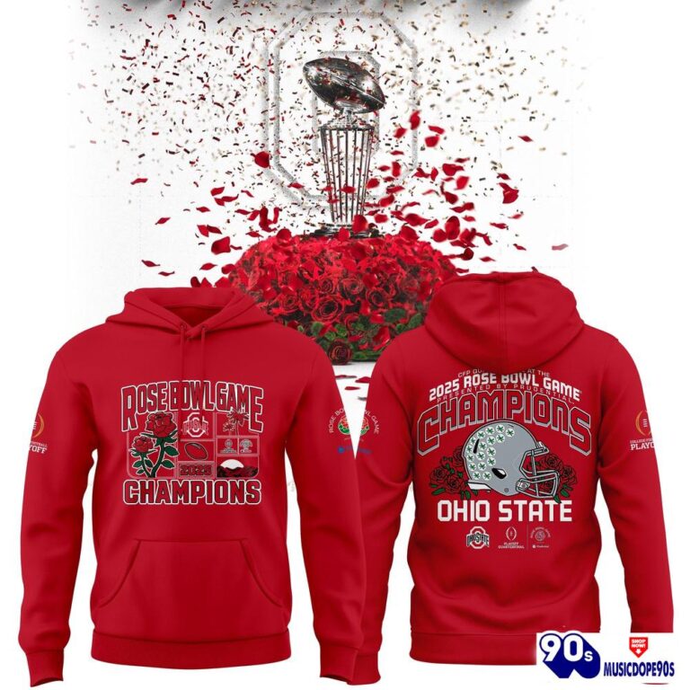 Limited Edition Ohio State Buckeyes College Football Playoff 2025 Rose ...