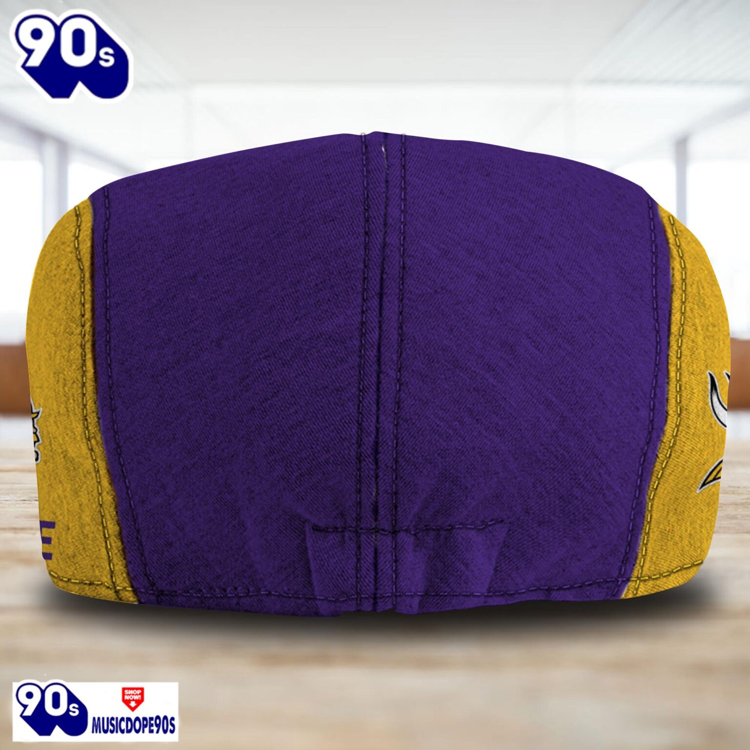 Minnesota Vikings NFL Basic Design Personalized Jeff Cap - Musicdope90s