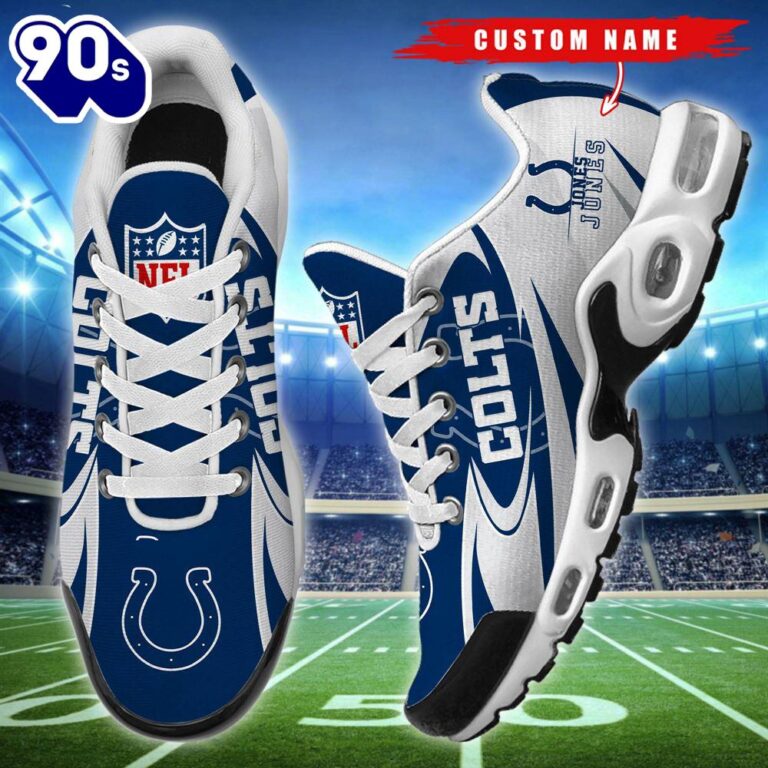 NFL Indianapolis Colts Name TN Shoes For Fans Gift Christmas - Musicdope90s