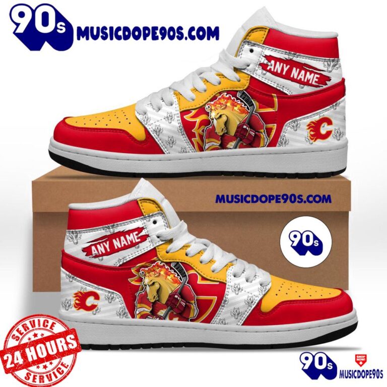 NHL Arizona Coyotes Air Jordan 1 Shoes - Musicdope90s