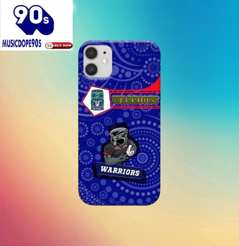 NRL New Zealand Warriors Indigenous Style Phone Case - Musicdope90s