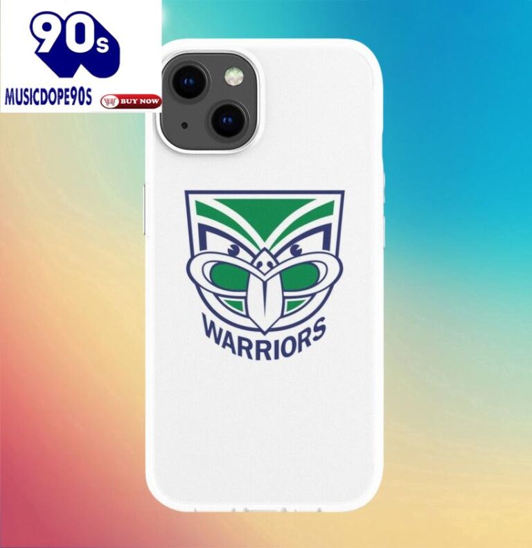 NRL New Zealand Warriors White Phone Case - Musicdope90s