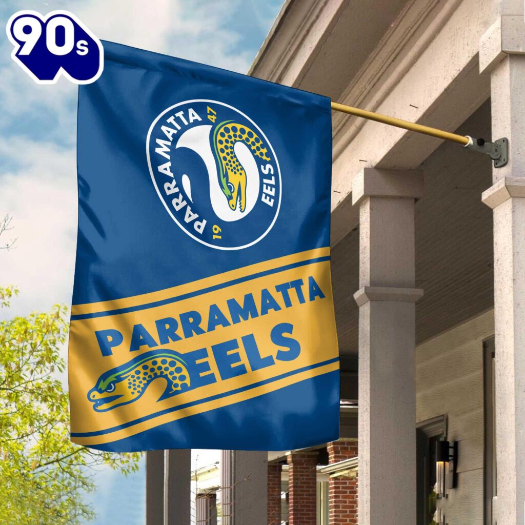 NRL Parramatta Eels Game Day House Flag - Musicdope90s