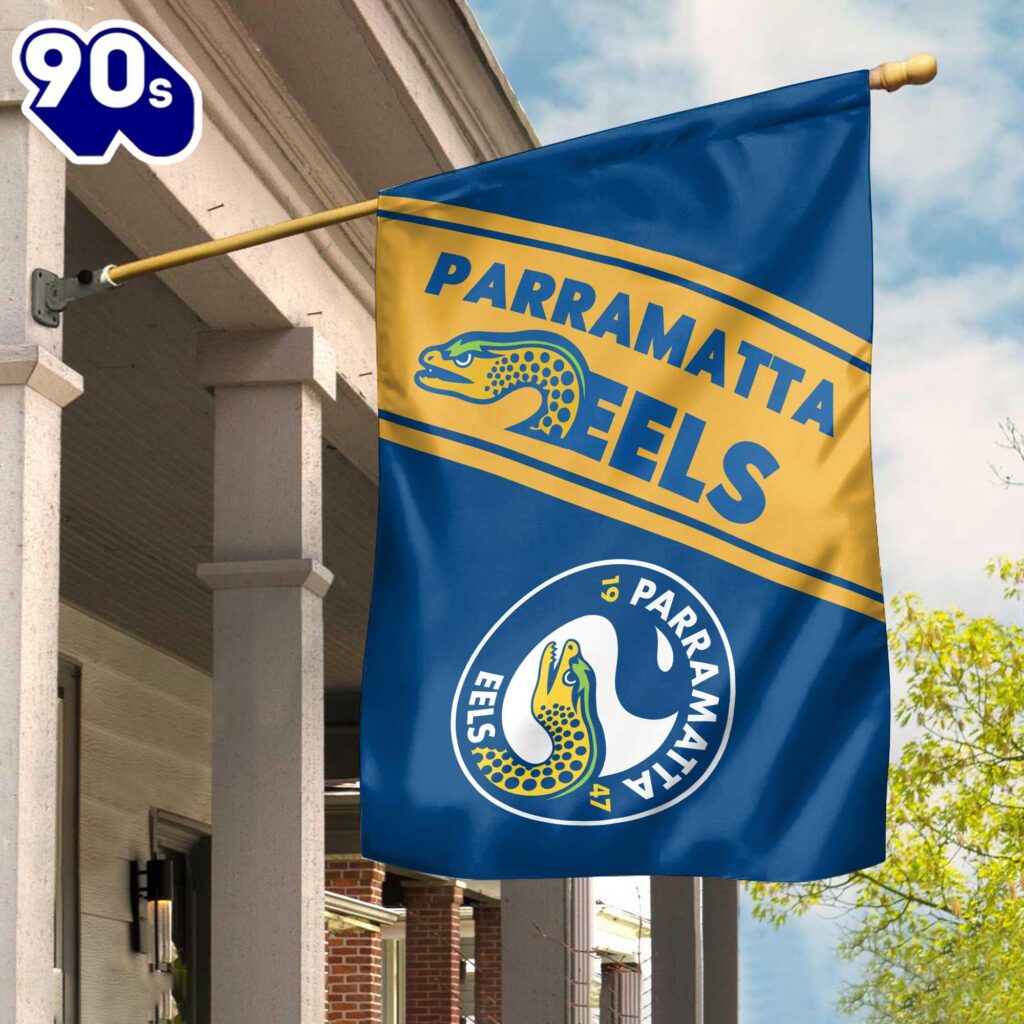 NRL Parramatta Eels Game Day House Flag - Musicdope90s