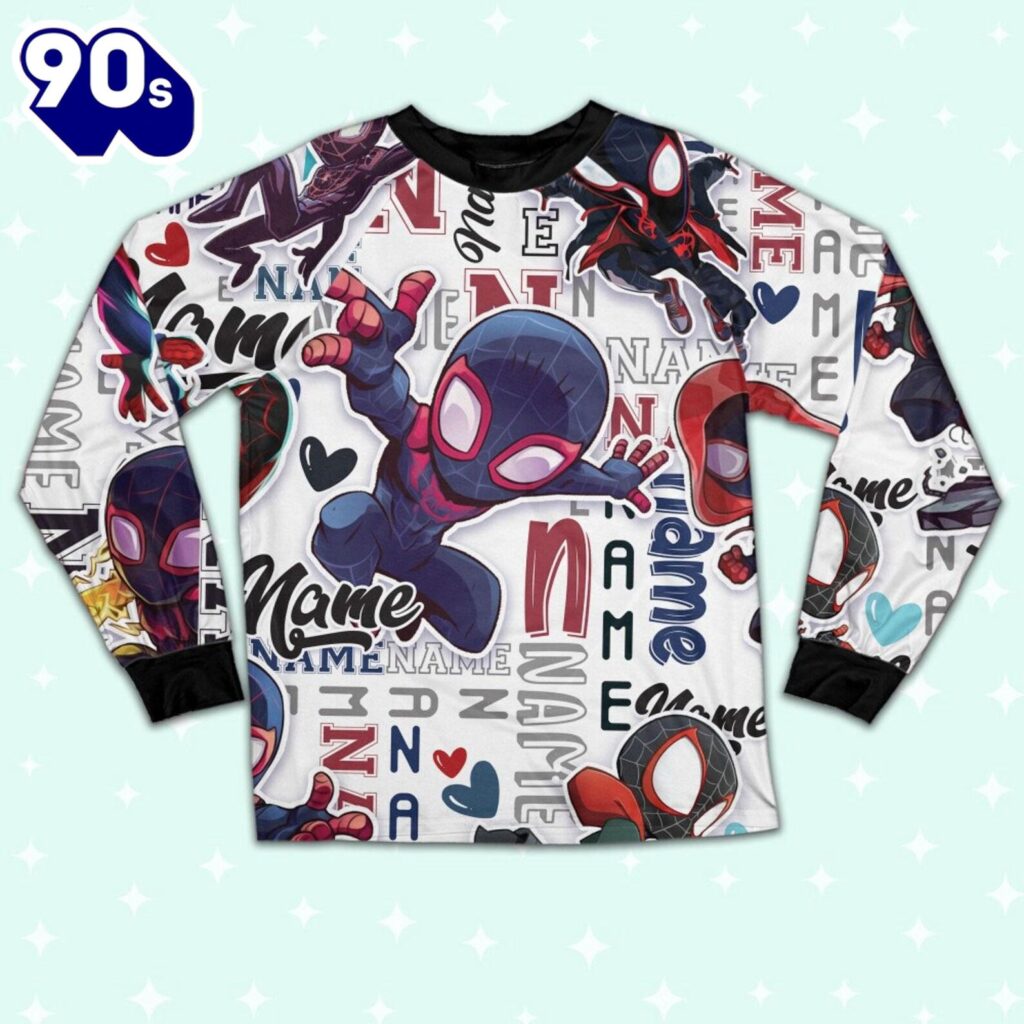 Personalized Name Spidey Amazing Friends Comic Pajamas - Family ...