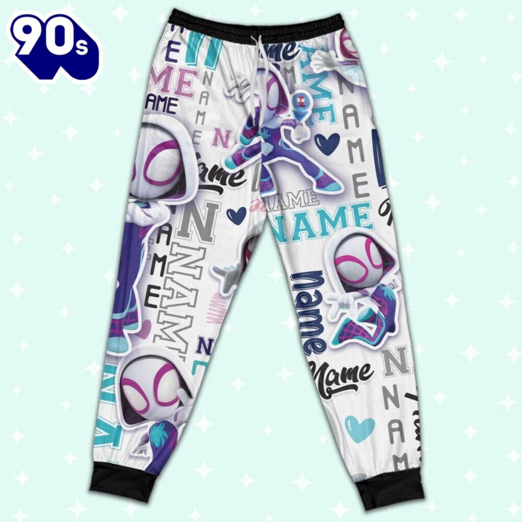 Personalized Name Spidey Gwen and His Amazing Friends Pajamas - Family ...