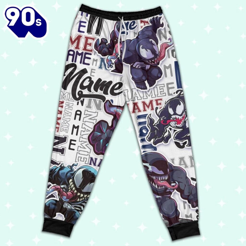 Personalized Name Spidey Man Friends Venom Comic Pajamas - Family ...