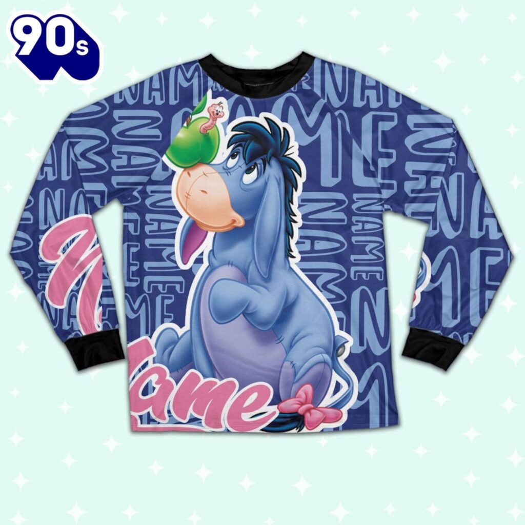 Personalized Name the Eeyore Pajamas Set - Family Disneyland Matching ...