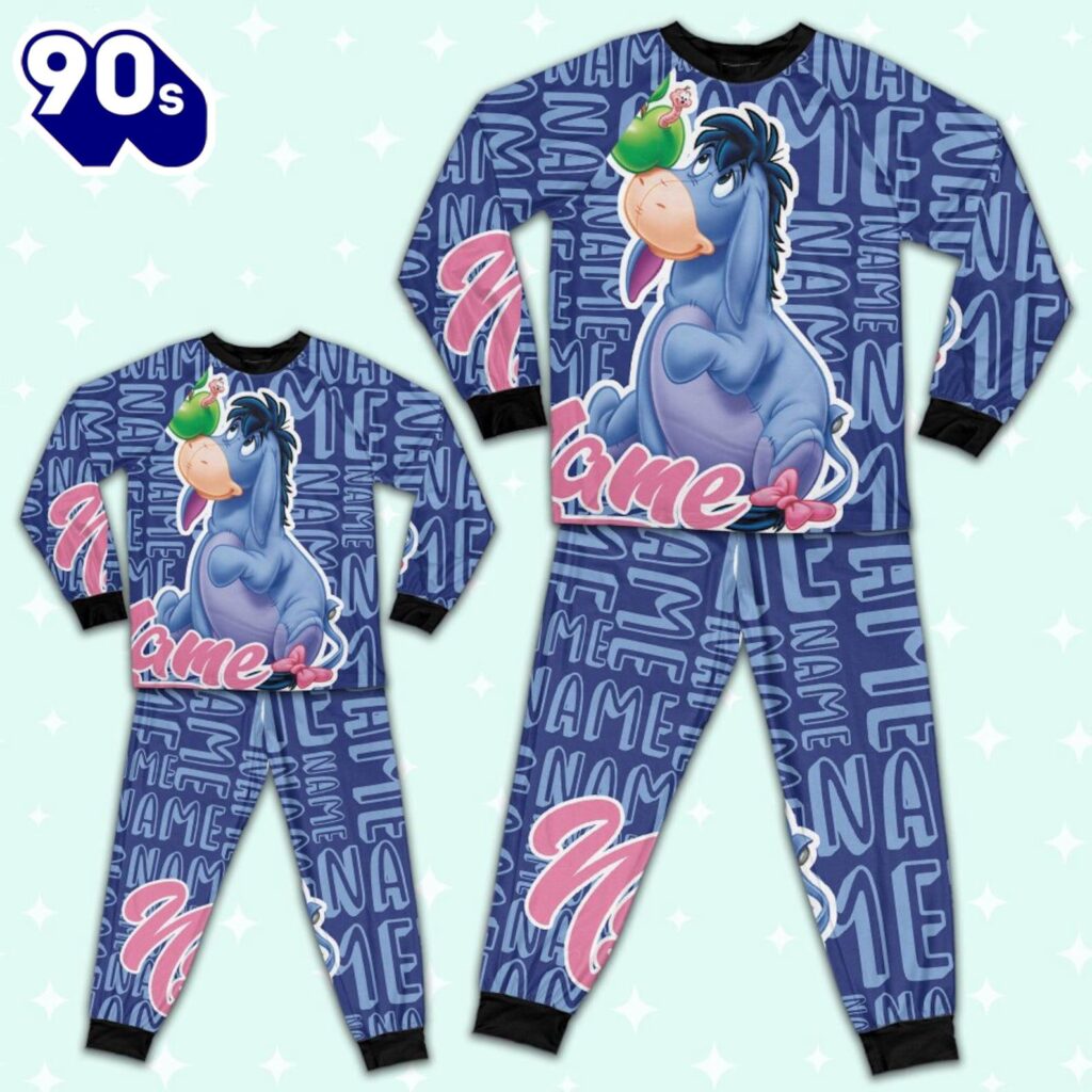 Personalized Name the Eeyore Pajamas Set - Family Disneyland Matching ...